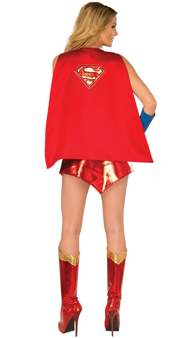Deluxe Sexy Supergirl Costume N10691