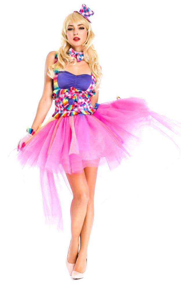 Sexy Circus Clown Cutie Costume N10415