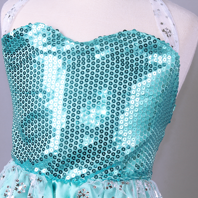 Gorgeous Frozen Bling Princess Costume N8963