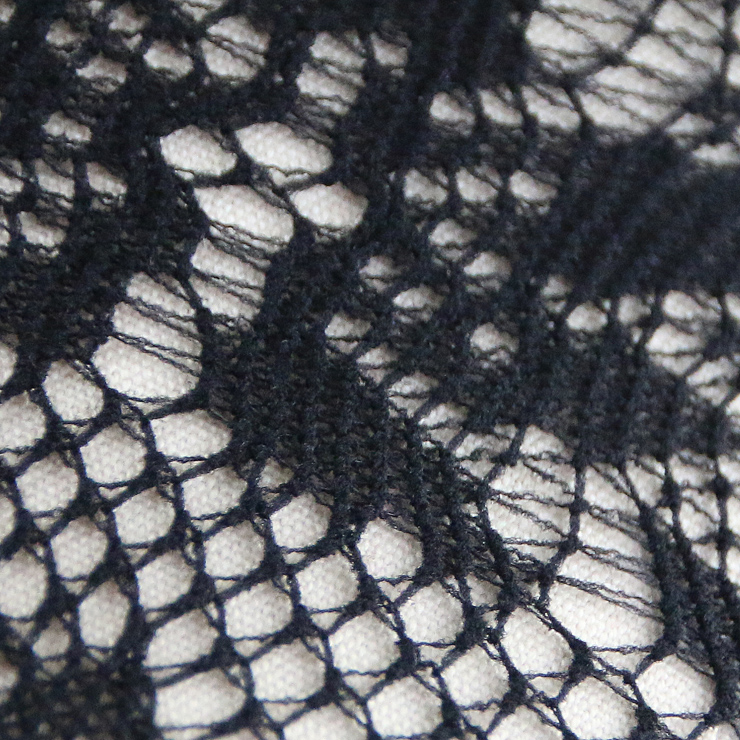 Sexy Black Mesh Long Sleeves Mini Dress N9906