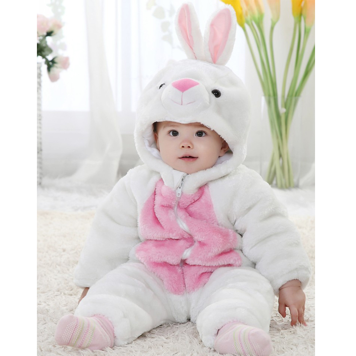 Three Layers Little White Rabbit Jumpsuit N6275